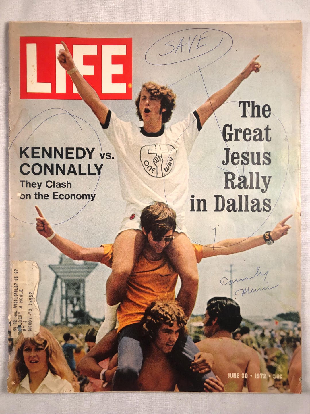 June 30 1972 Life Magazine the Great Jesus Rally in Dallas Cover ...