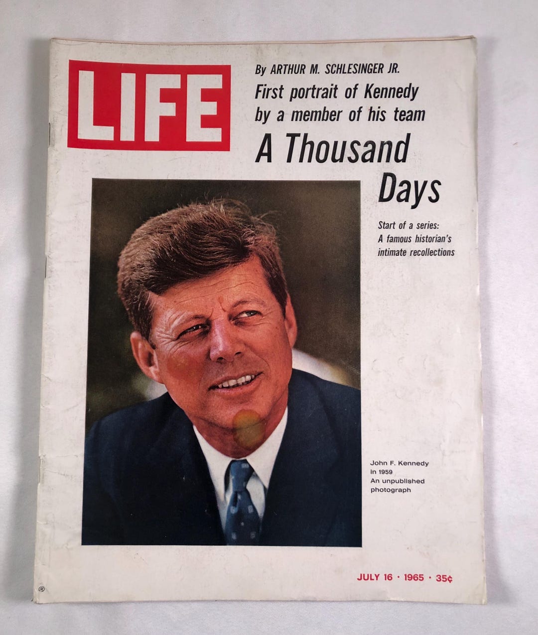 July 16 1965 Life Magazine JFK Cover A Thousand Days Article Vintage ...