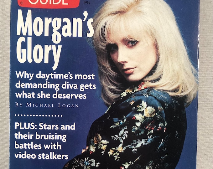 Week of January 13 to 20 1996 TV Guide Morgan Fairchild on Cover Vol 44 ...