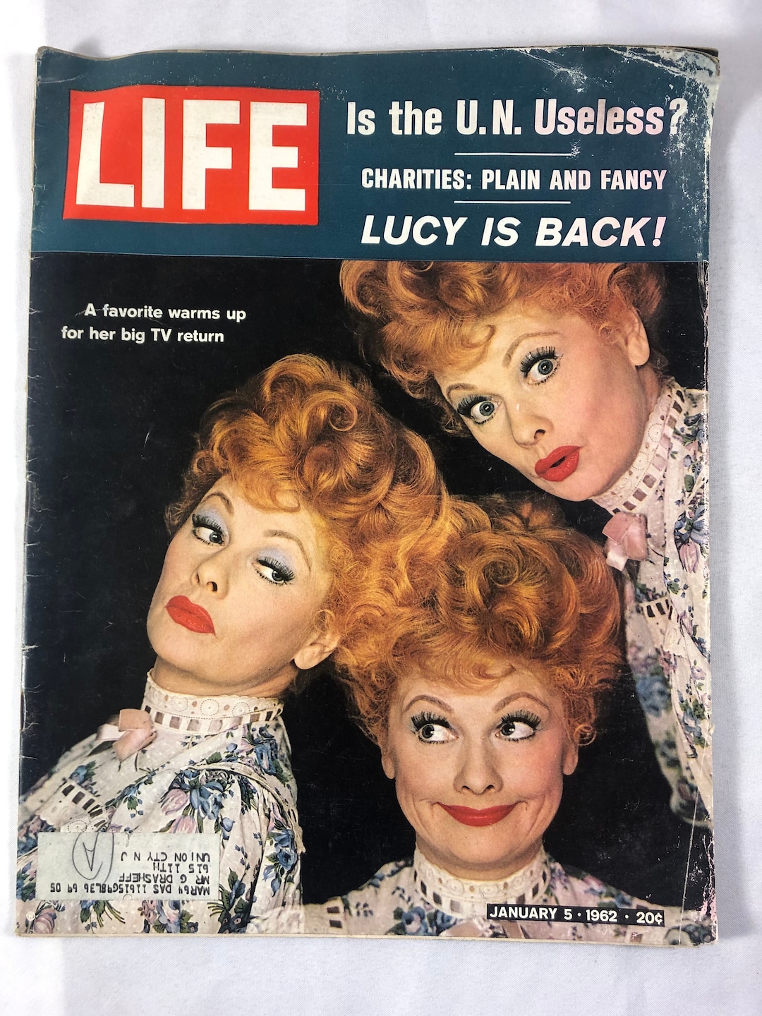 January 5 1962 Life Magazine the Lucy Show Lucy is Back Lucille Ball on ...