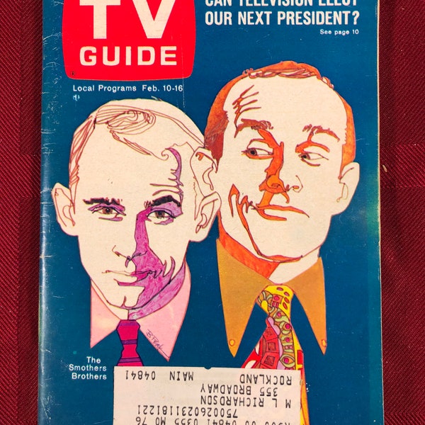 Vintage Tv Guide - Etsy