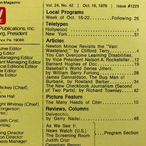 October 16 22 1976 TV Guide Baseball World Series on Cover Vol 24 ...