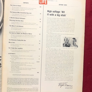 December 11 1970 Life Magazine Khrushchev Remembers Part 3 Gunilla ...