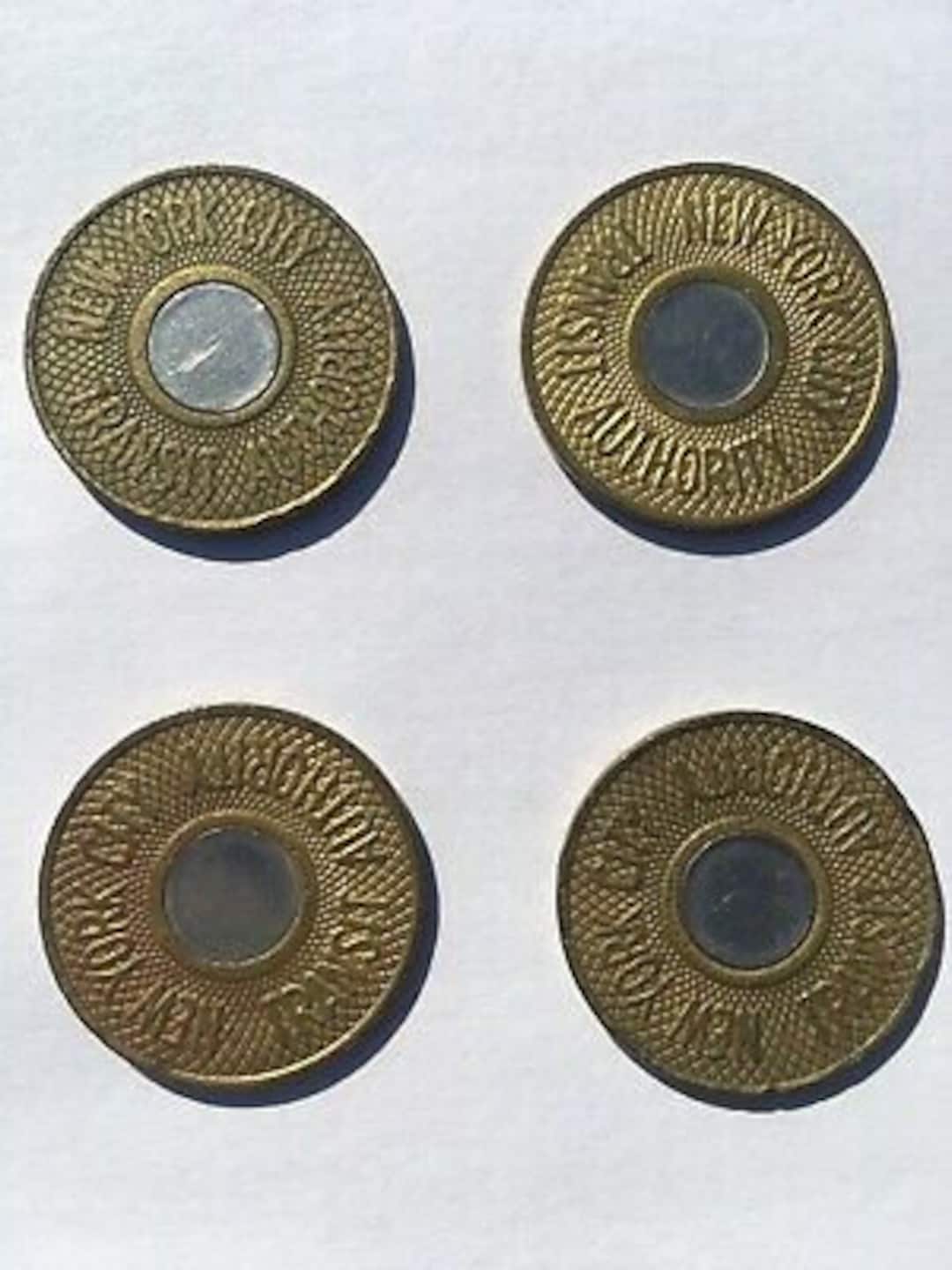 NYC Subway Token Bullseye Style MTA NYCTA New York City Transit ...