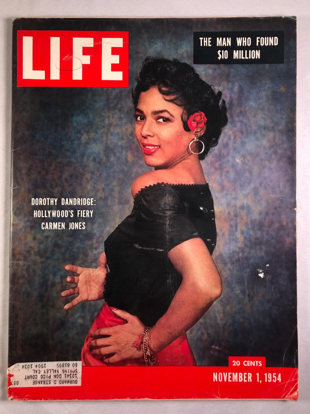November 1 1954 Life Magazine Dorthy Dandridge Hollywood's Fiery Carmen ...