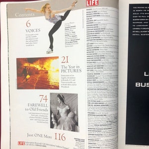 January 1995 Life Magazine Remembers the Year 1994 in Pictures Cover ...