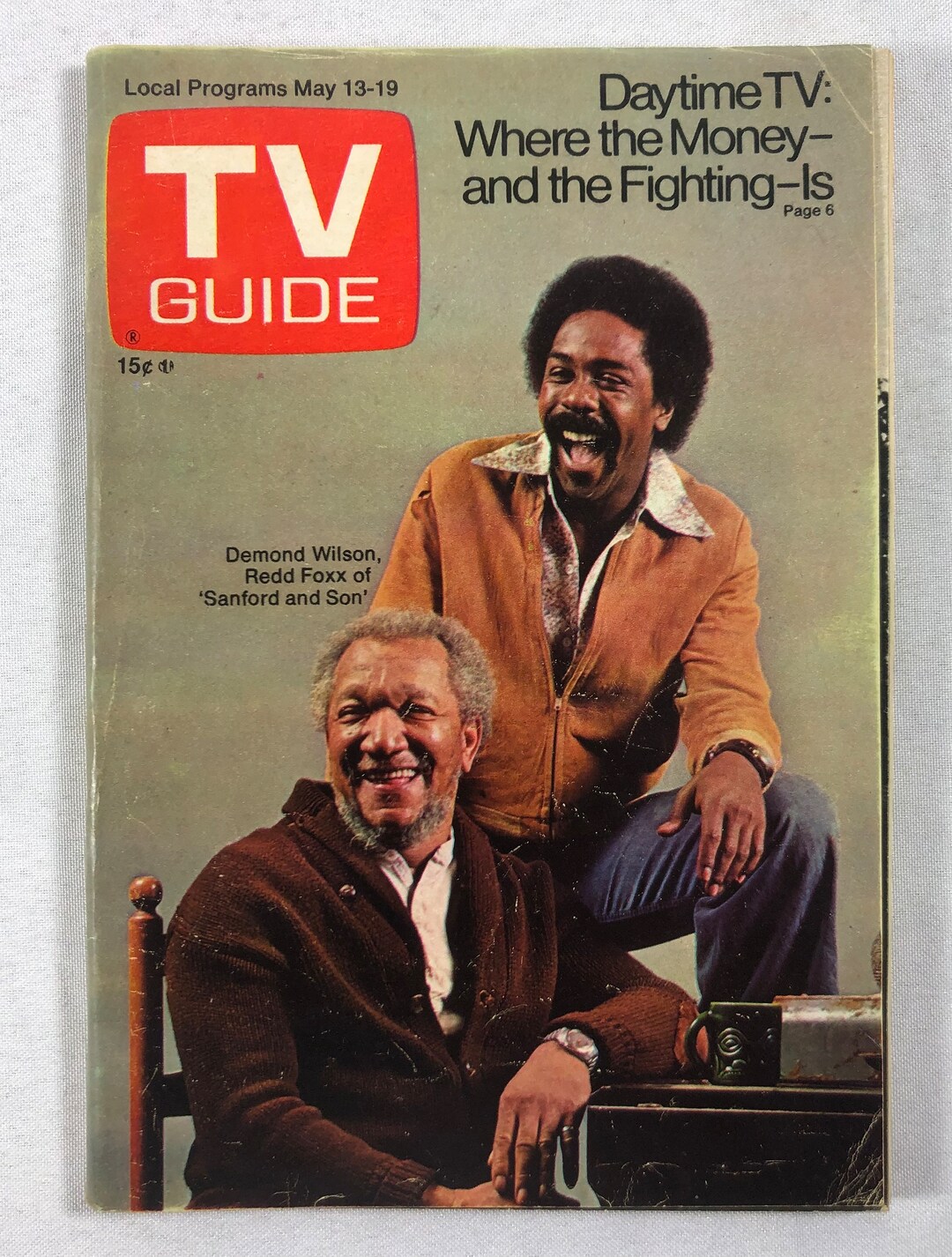 May 13 19 1972 TV Guide Desmond Wilson and Redd Foxx of - Etsy