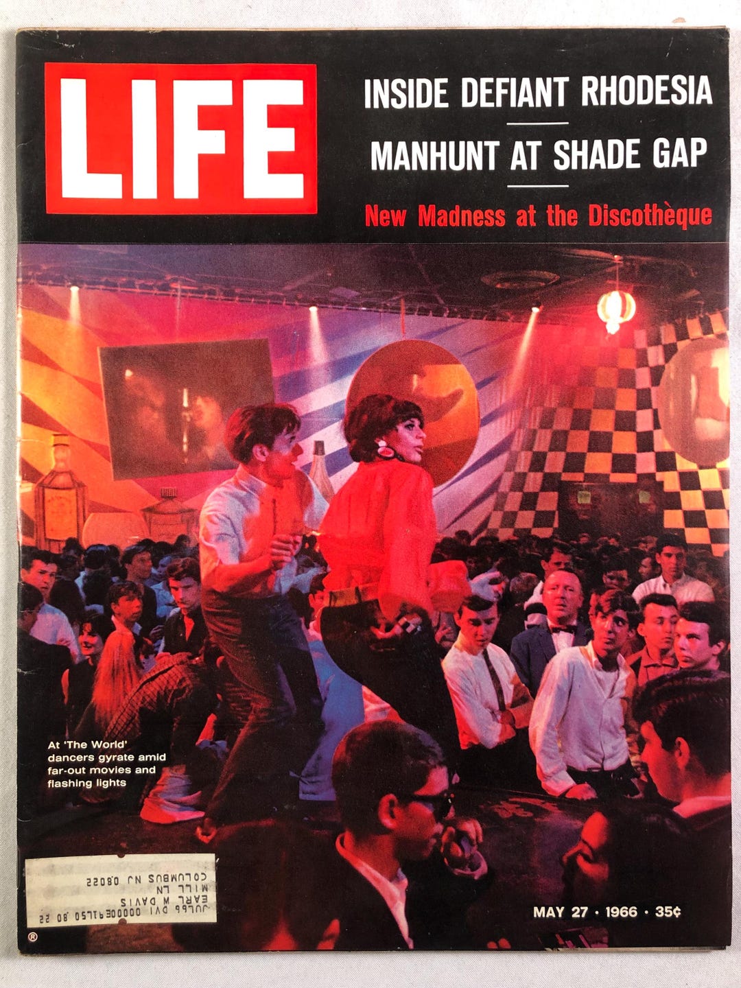 May 27 1966 Life Magazine New Madness at the Discotheque Disco Dancers ...