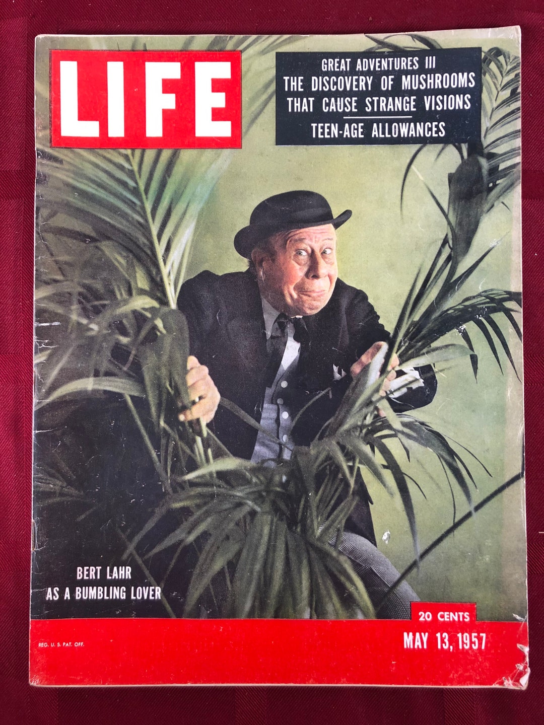 May 13 1957 Life Magazine Bert Lahr and the Discovery of Psychedelic ...