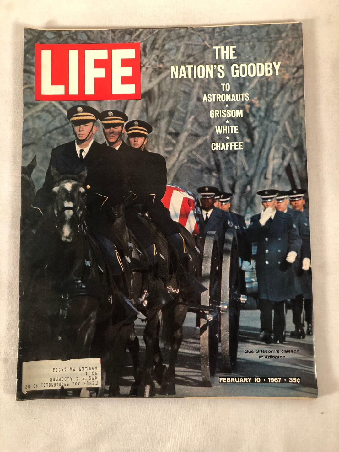 February 10 1967 Life Magazine Astronauts Virgil Grissom, Edward White ...