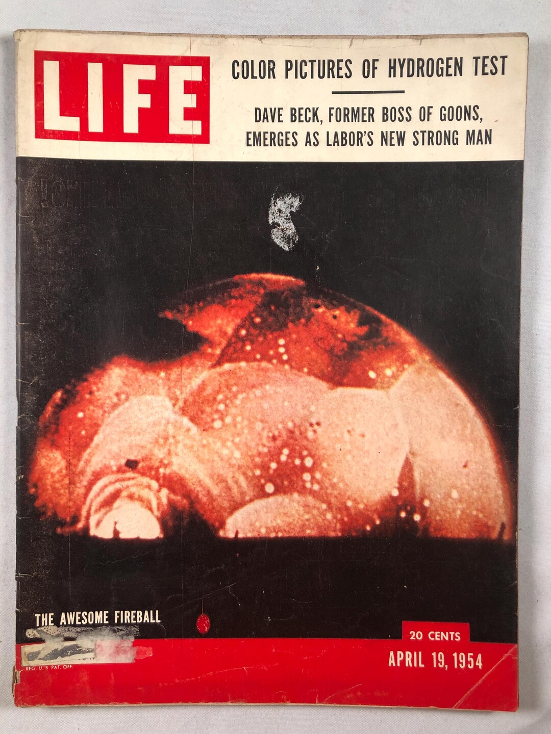 April 19 1954 Life Magazine the Awesome Fireball Hydrogen Bomb ...