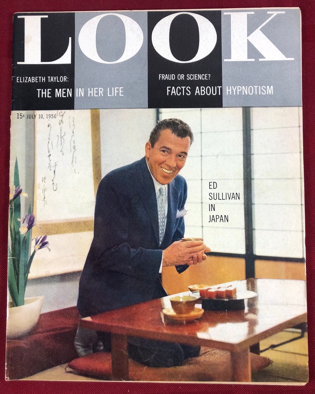 July 10 1956 Look Magazine Ed Sullivan in Japan on Cover Vintage Great ...