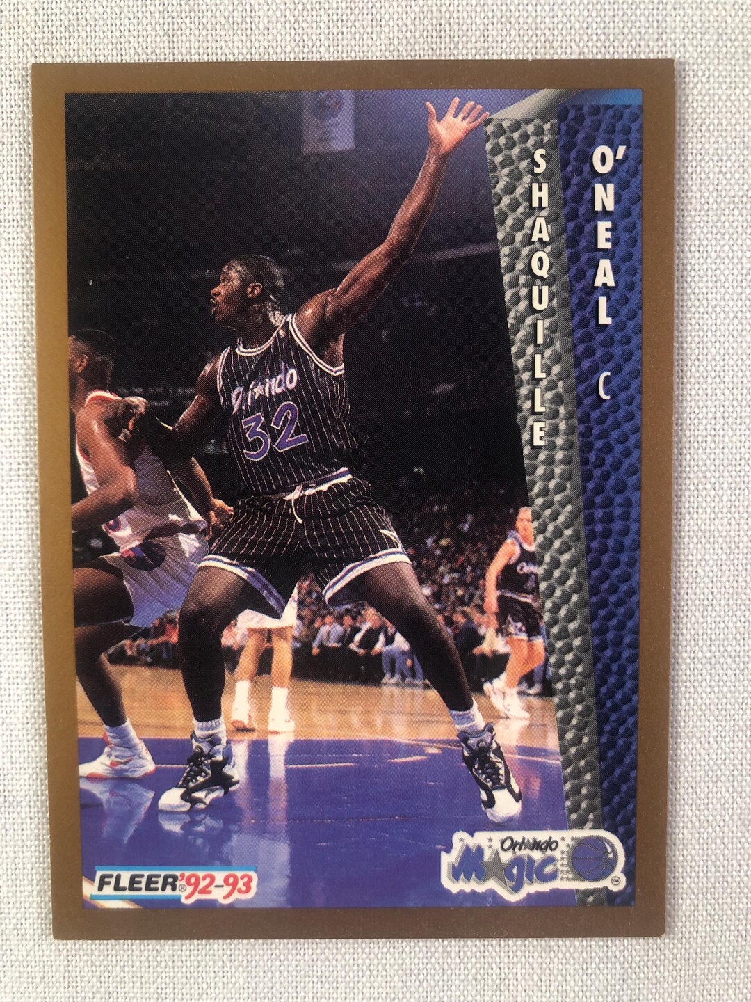 Shaquille O'neal 1992 93 Topps Rookie Basketball Card # 401 NBA Shaq RC ...