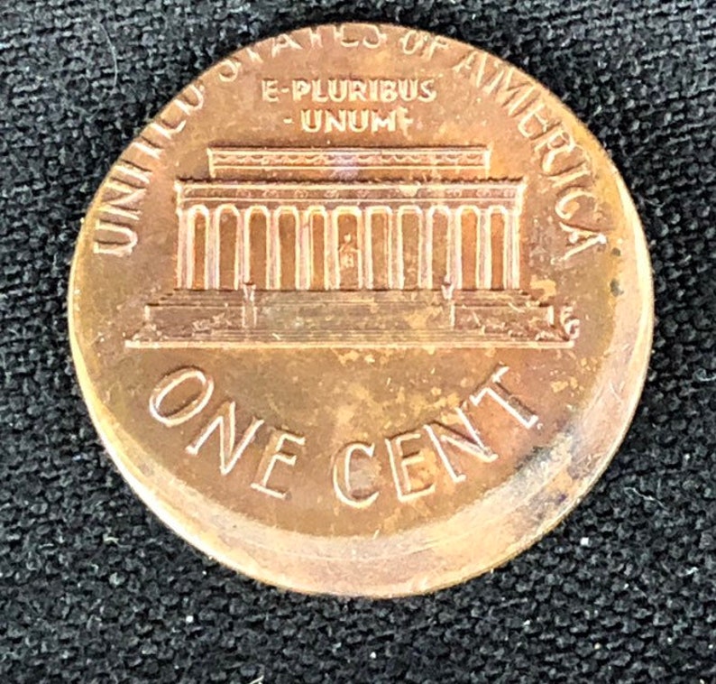 1973 Off Center Lincoln Penny Mint Error Coin Genuine Cent USA | Etsy