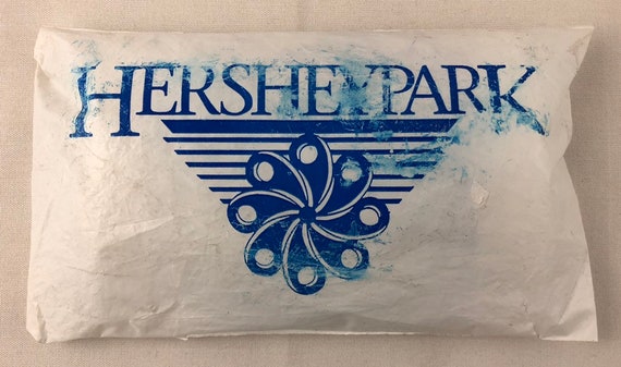 Hershey Park Mad Dasher Hooded Rain Poncho Adult Size | Etsy