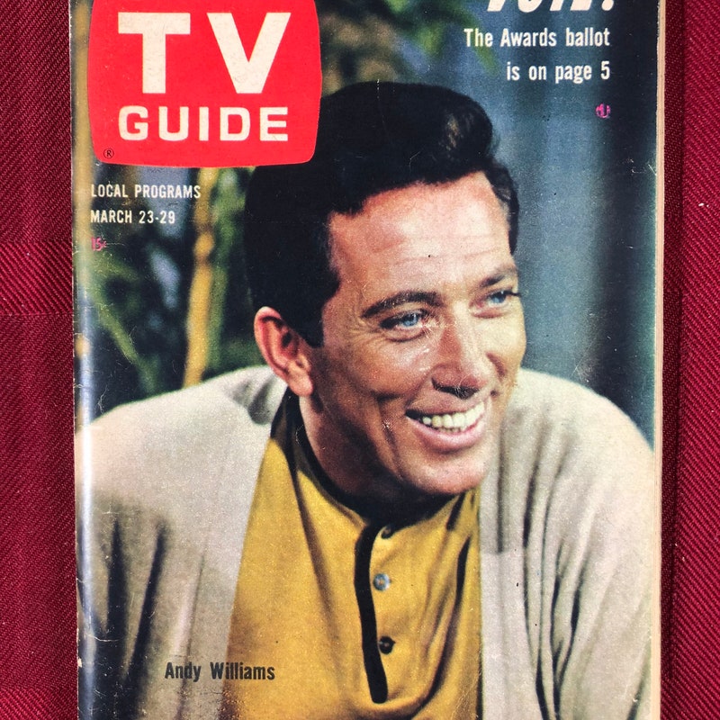 Vintage Tv Guide - Etsy