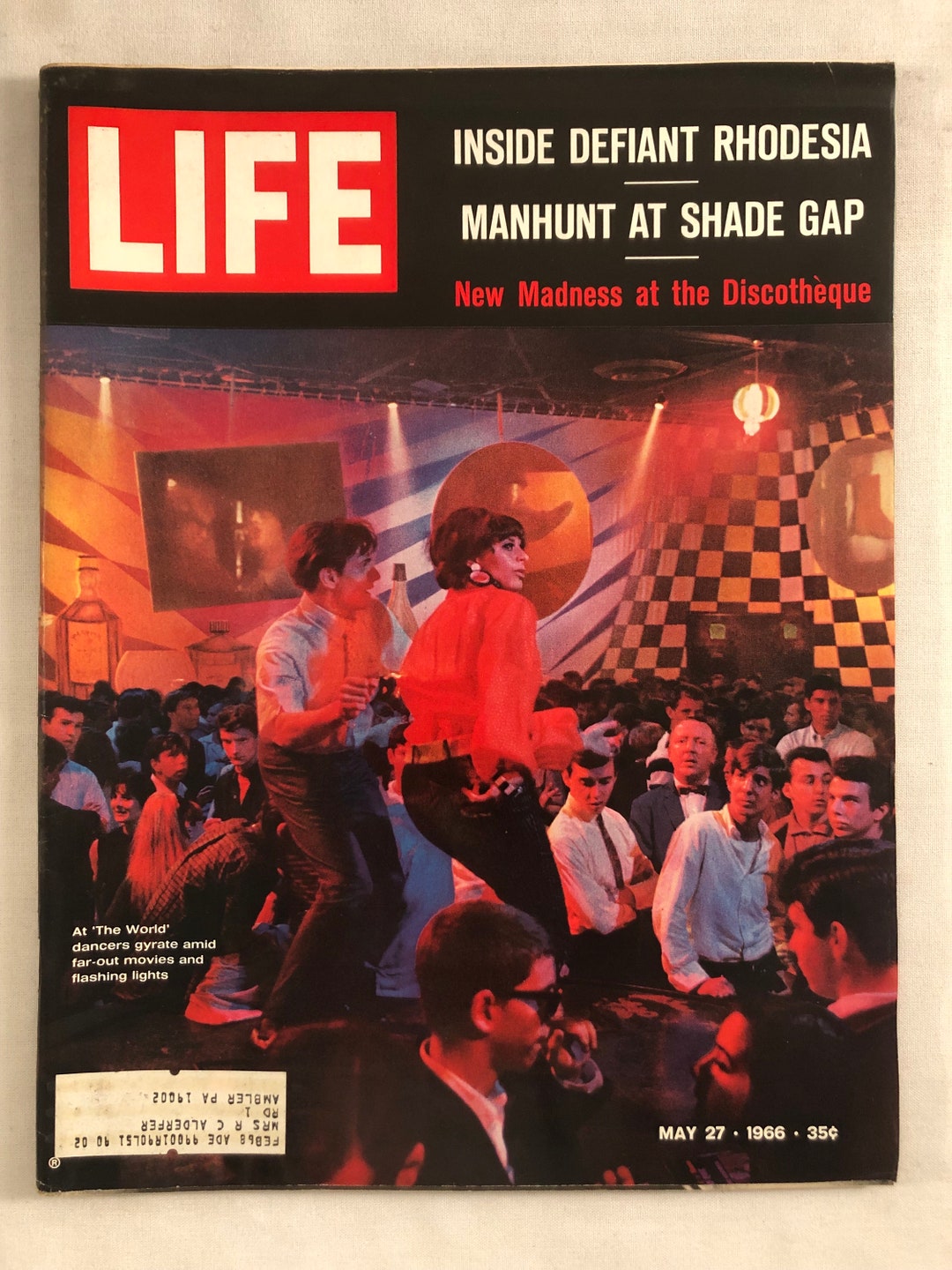 May 27 1966 Life Magazine New Madness at the Discotheque Disco Dancers ...