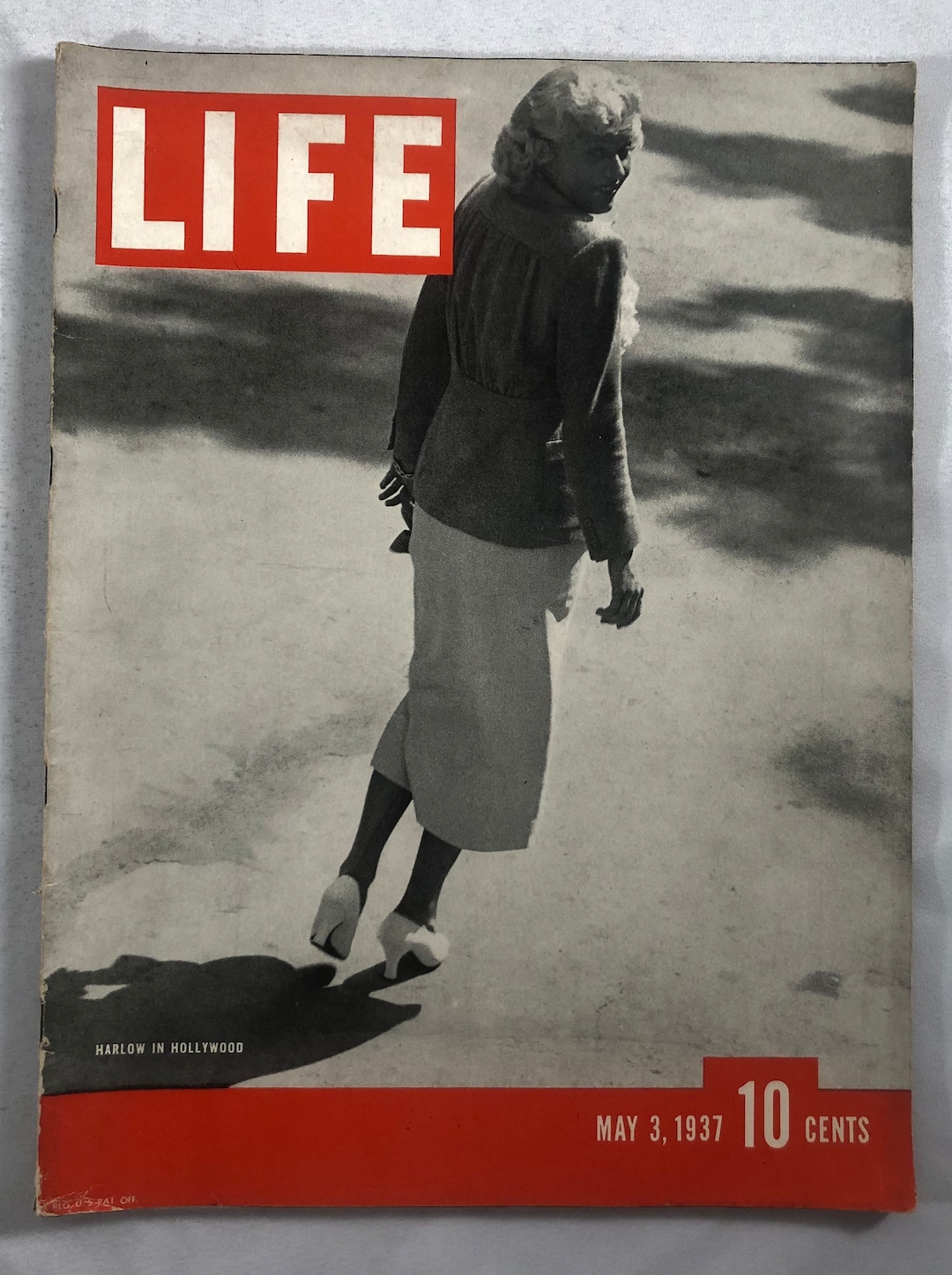 May 3 1937 Life Magazine Jean Harlow in Hollywood on Cover Vintage ...