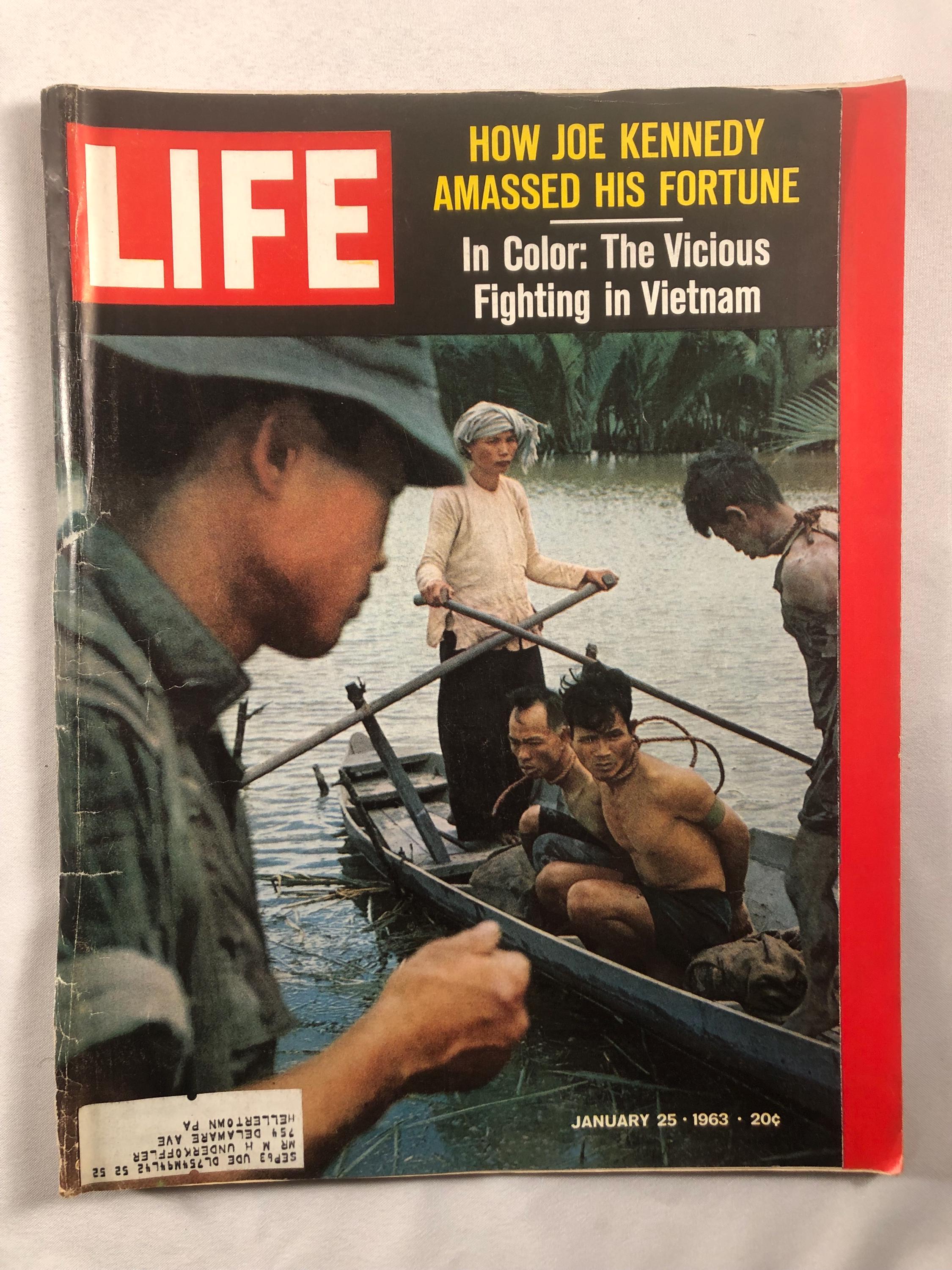 January 25 1963 Life Magazine How Joe Kennedy Amassed His Fortune on ...
