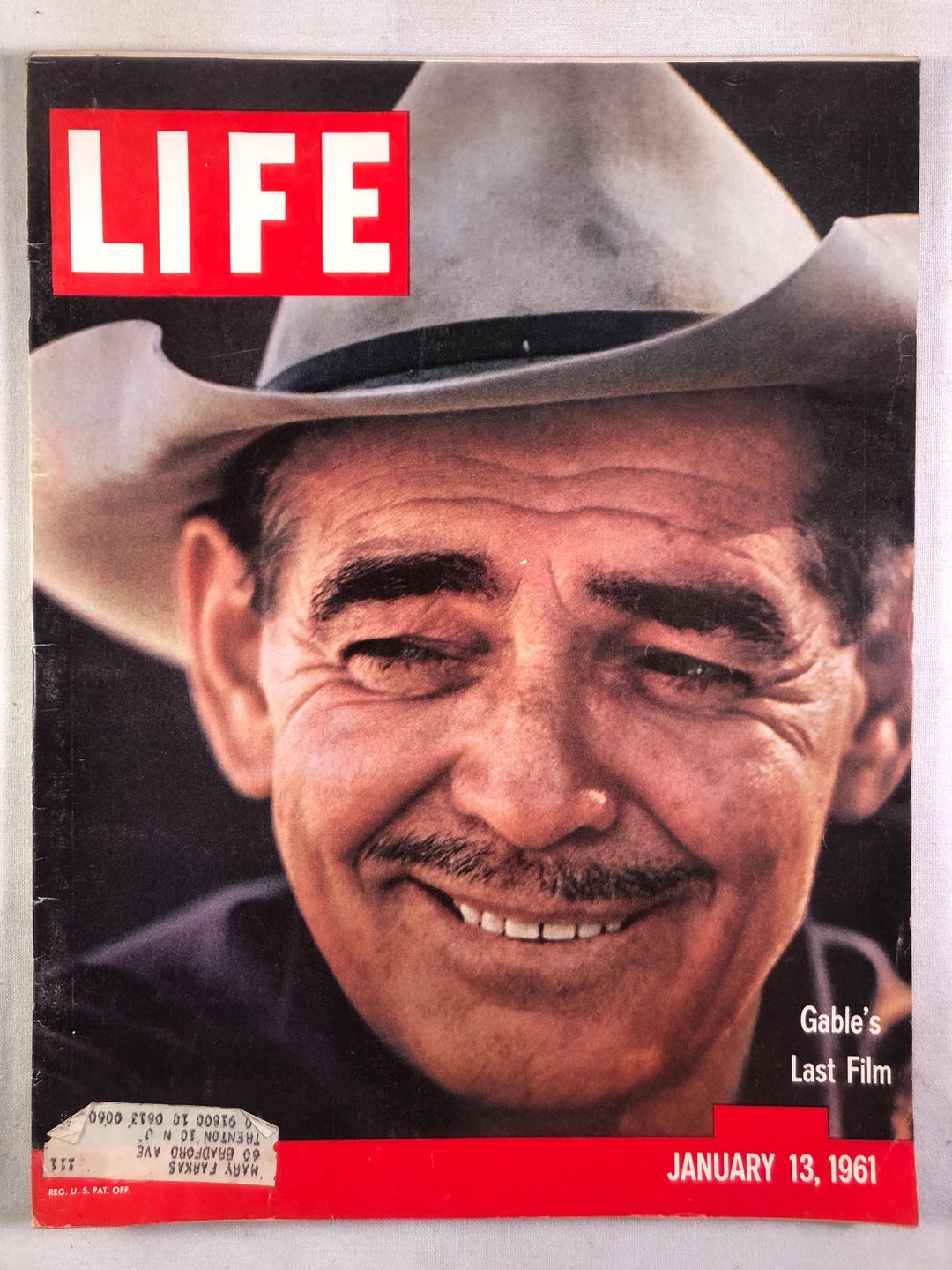 January 13 1961 Life Magazine His Last Film Clark Gable on Cover the ...