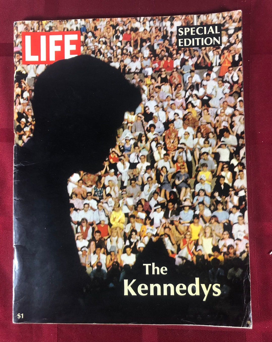 1968 Life Magazine the Kennedys Special Edition RFK Silhouette Shadow ...