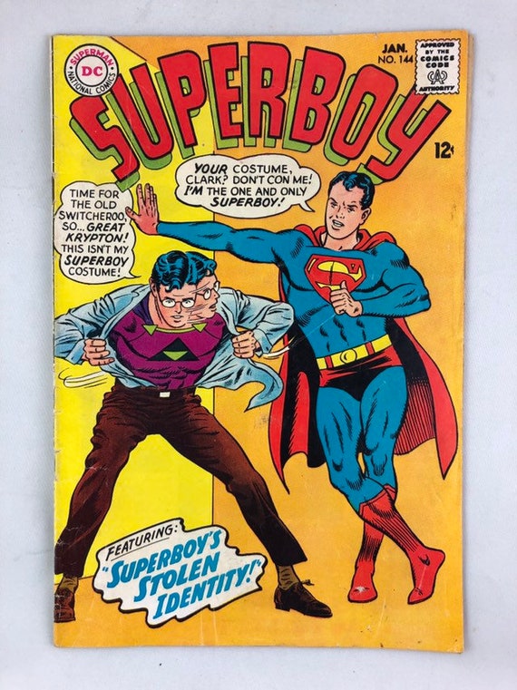 Superboy Comic Book Covers