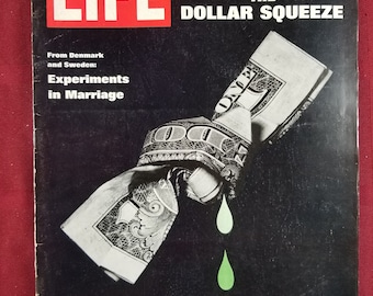January 10 1969 Life Magazine Apollo 8 Earth View From Space on Cover ...