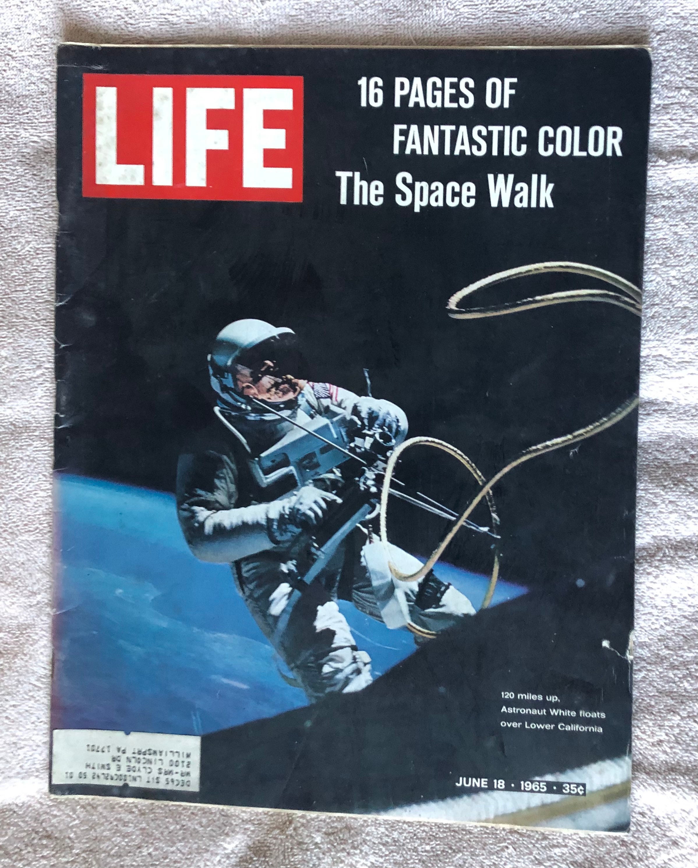 Ed White Spacewalk