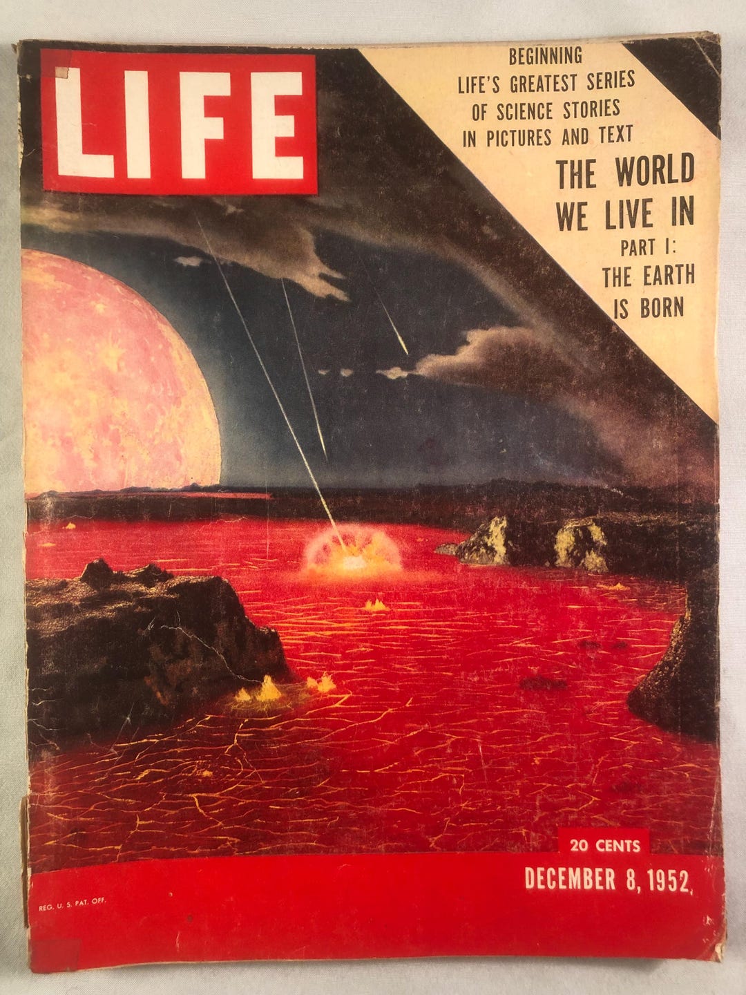 December 8 1952 Life Magazine Science the Earth is Born on Cover ...