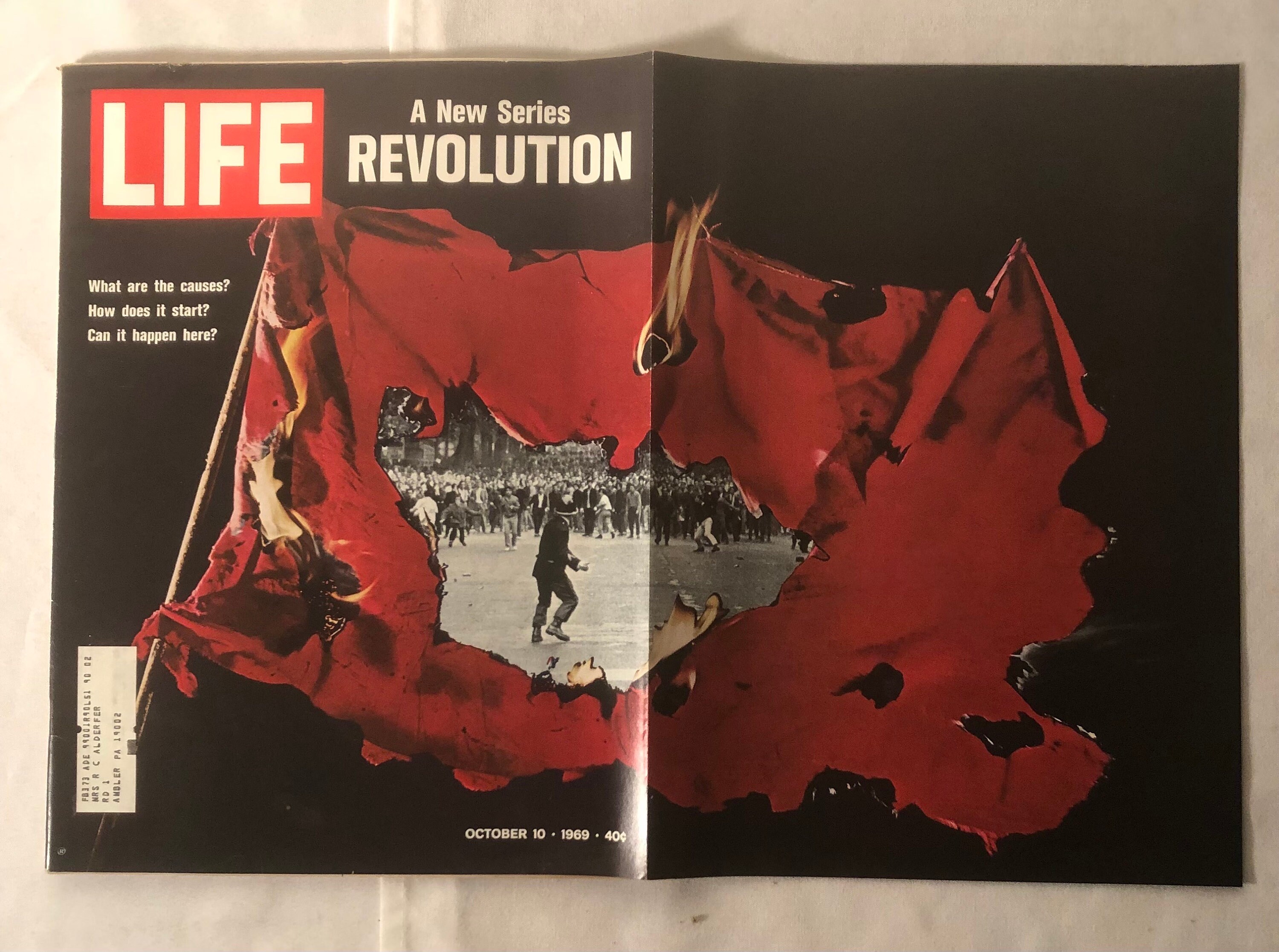 October 10 1969 Life Magazine A New Series Revolution Cover Vintage ...