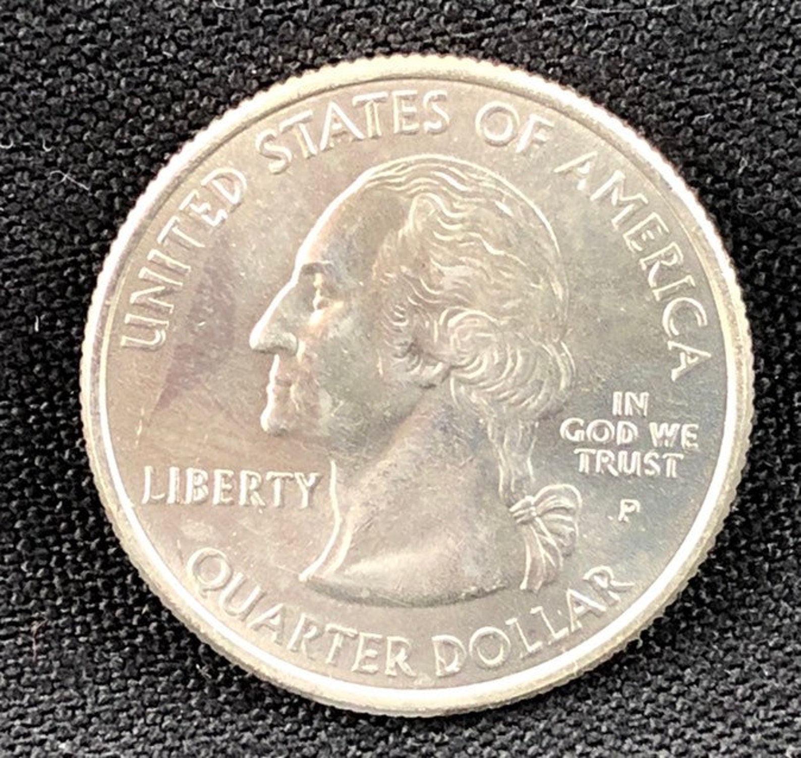 Colorized Massachusetts 2000-P State Quarter Philadelphia Mint Genuine ...