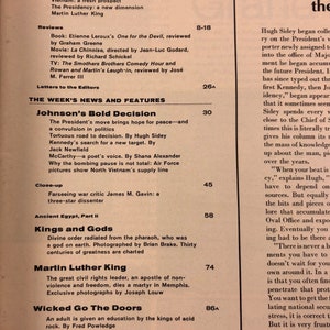 April 12 1968 Life Magazine Martin Luther King 1929 1968 MLK ...