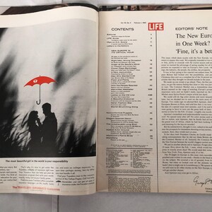 February 1 1963 Life Magazine Alfred Hitchcock on Cover Vintage Movie ...