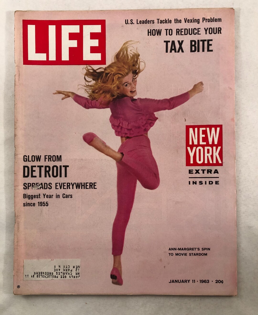 January 11 1963 Life Magazine Ann Margret Spin to Movie Stardom on ...