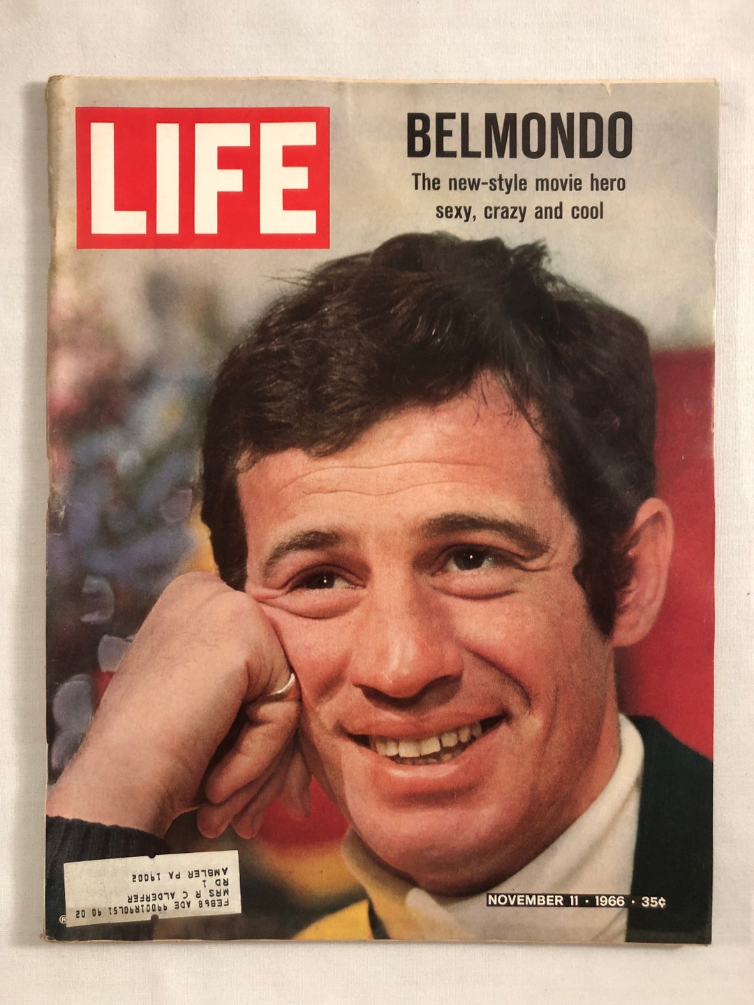 November 11 1966 Life Magazine Jean Paul Belmondo on Cover Vintage ...