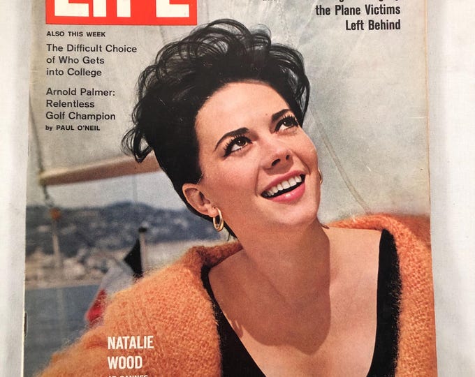 June 15 1962 Life Magazine Natalie Wood on Cover Vintage Original Great ...