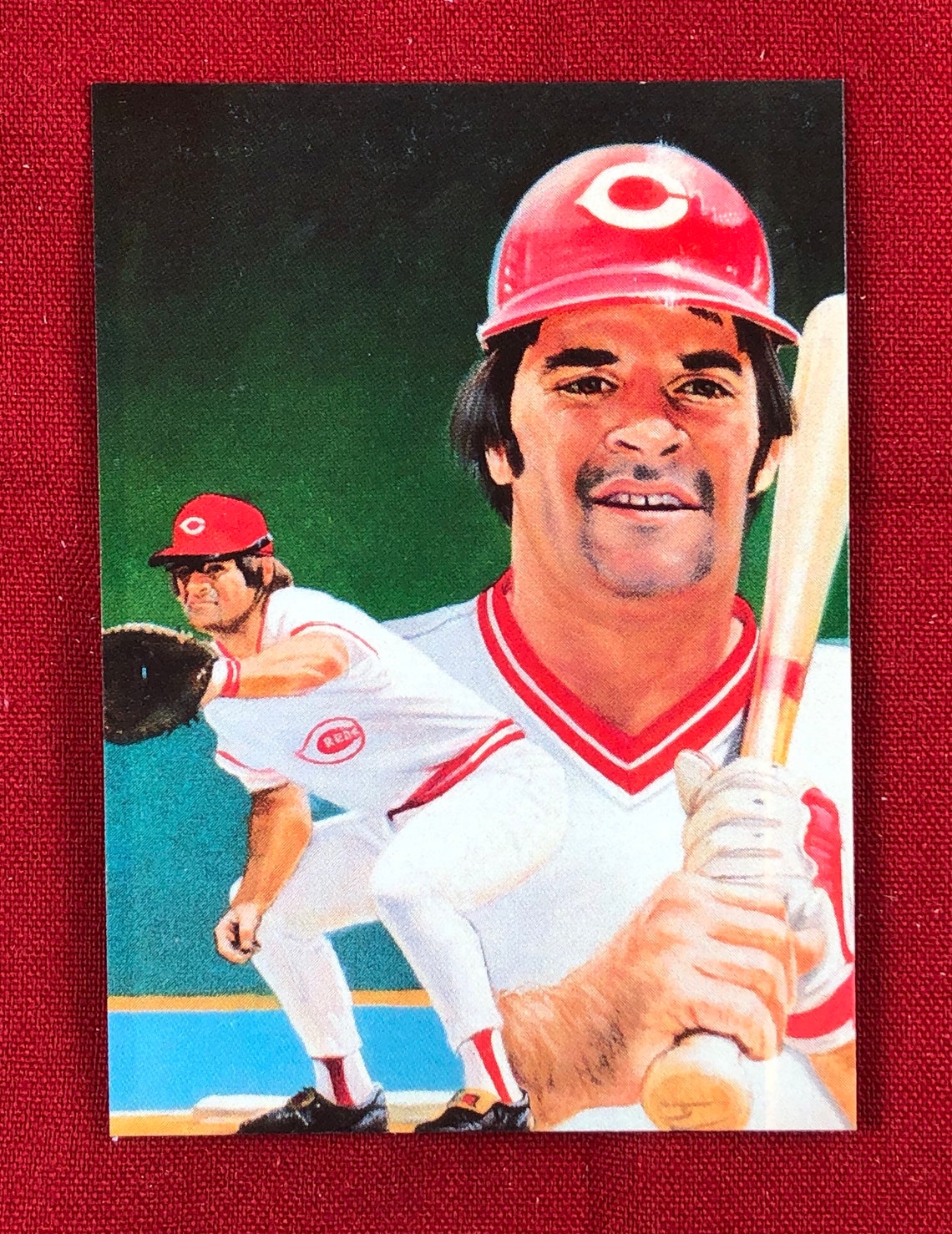 The Pete Rose Story 1985 Topps Renata Galasso Pete Rose - Etsy