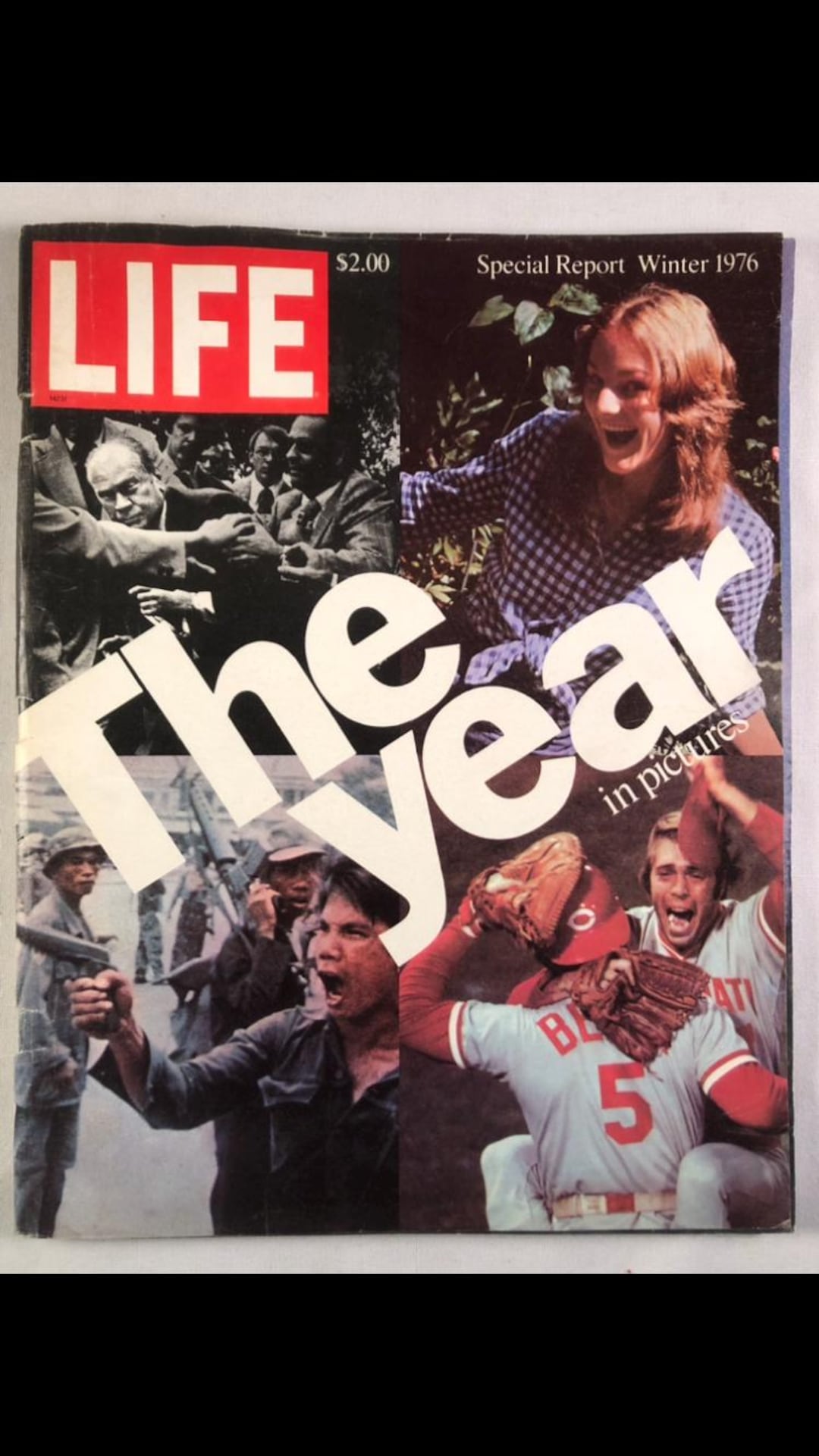 Winter 1976 Life Magazine Special Report the Year in Pictures Cover ...