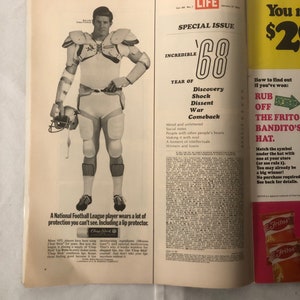 January 10 1969 Life Magazine Apollo 8 Earth View From Space on Cover ...