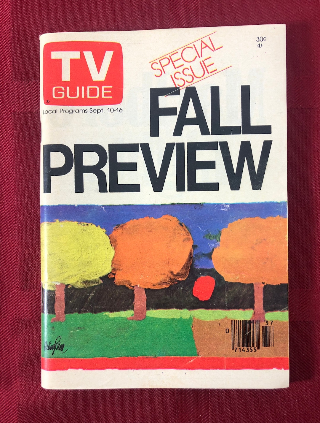 September 10 17 1977 TV Guide Special Issue Fall Preview Vol - Etsy