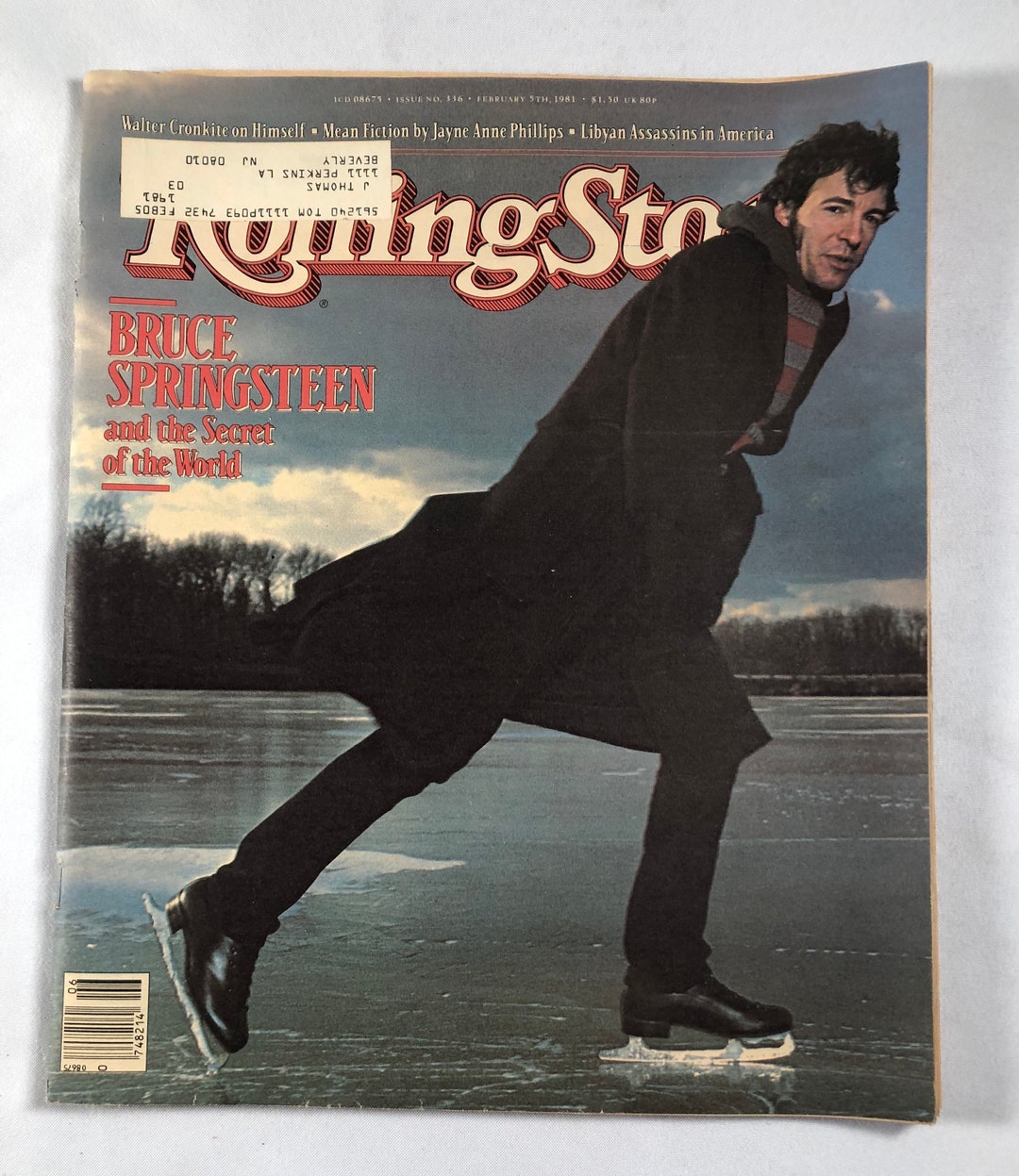 February 5 1981 Rolling Stone Magazine Issue 336 Bruce Springsteen on ...