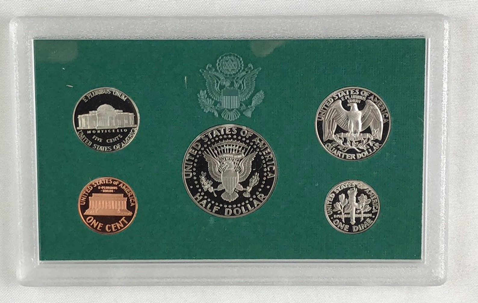 1998 US Proof Set San Francisco S Mint 5 Coin Set Great Birth Year or ...