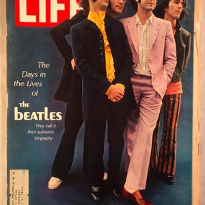 September 13 1968 Life Magazine A Day in the Lives of the Beatles on ...