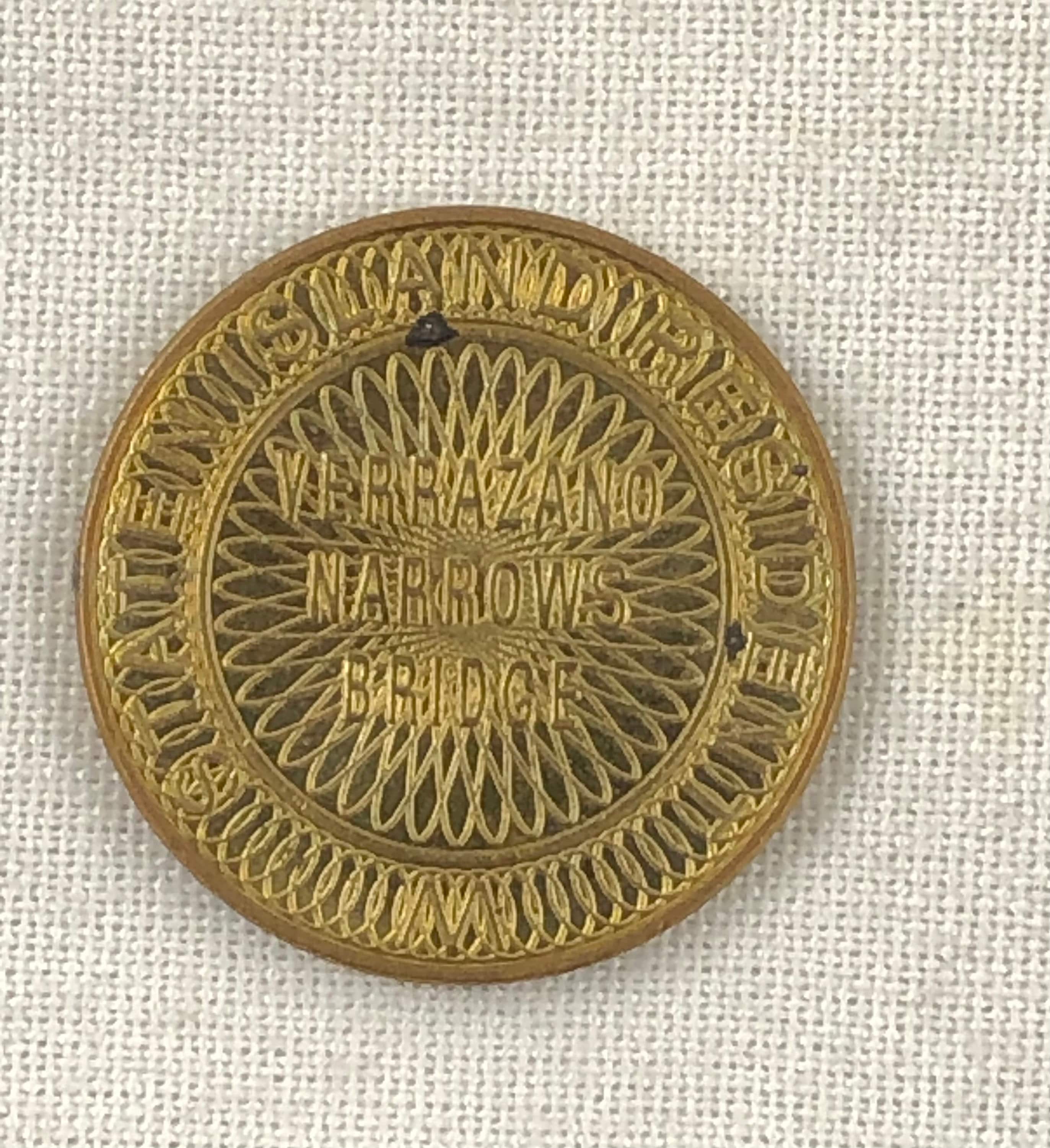 NYC Staten Island Resident Verrazano Bridge Token Triborough Bridge and ...