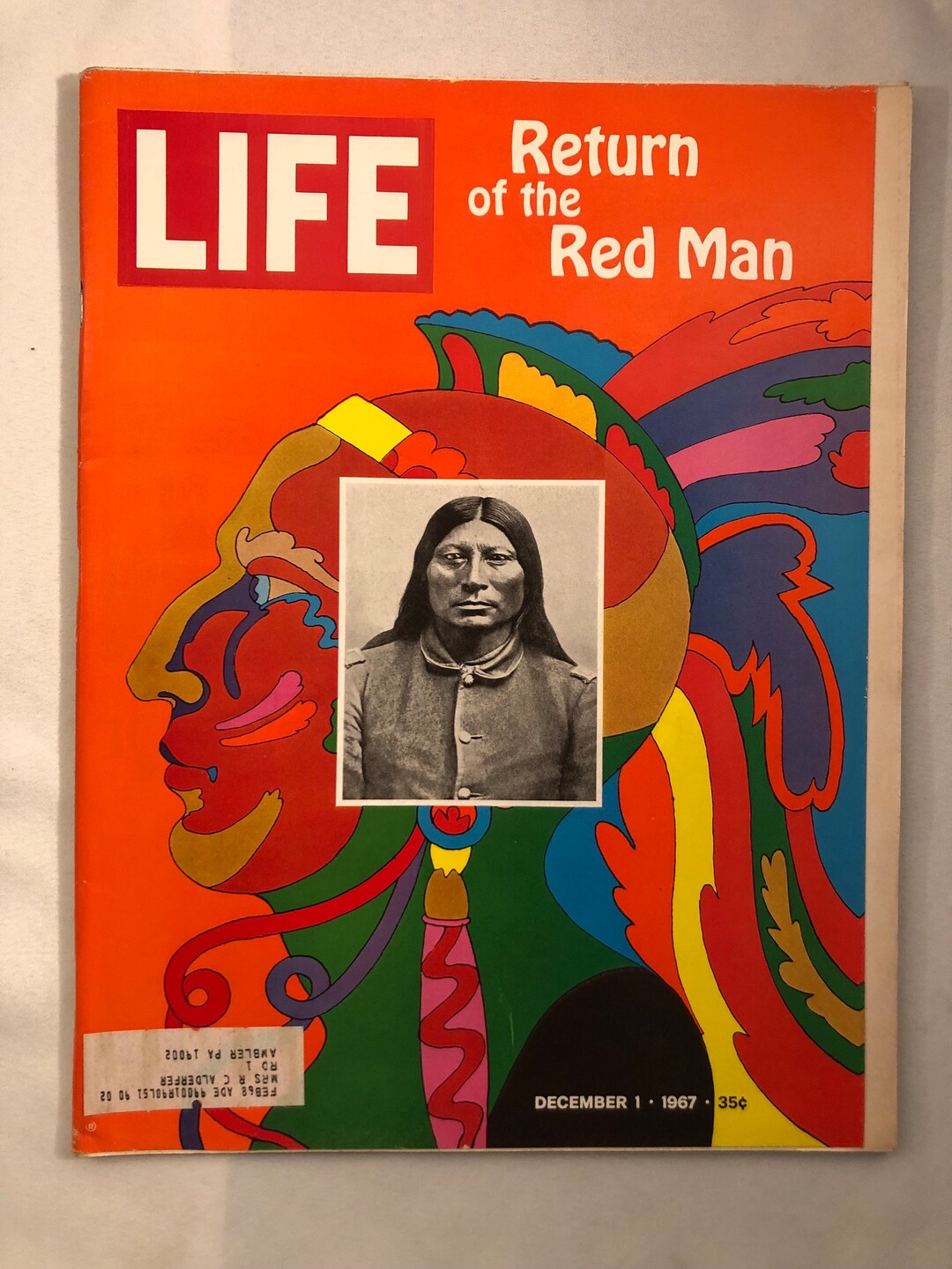 December 1 1967 Life Magazine the American Indian Return of the Red Man ...