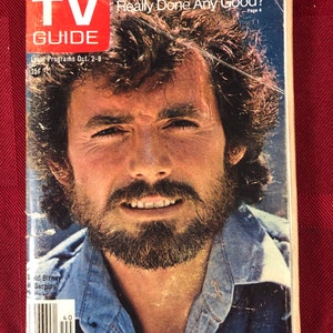 Week of October 2 to 8 1976 TV Guide David Birney of Serpico Cover Vol ...