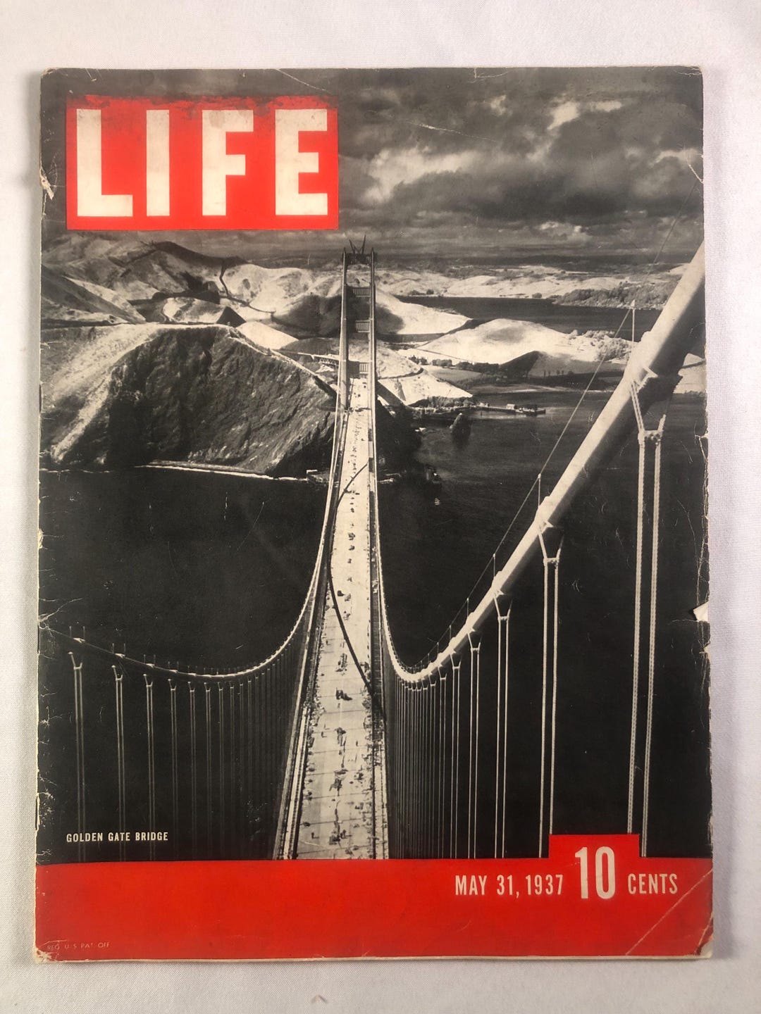 May 31 1937 Life Magazine Golden Gate Bridge on Cover Vintage Original ...