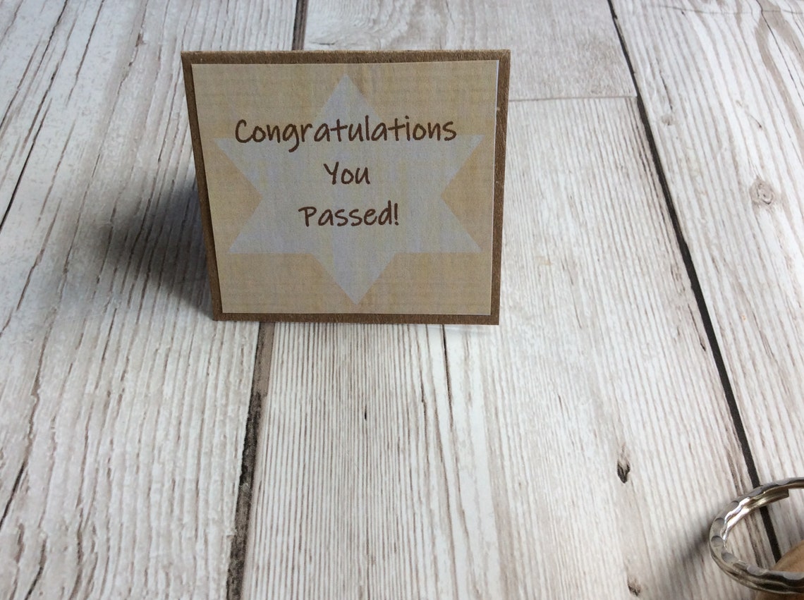 New Driver ..... Key Ring, Key Charm, New Driver Gift, Just Passed Key ...