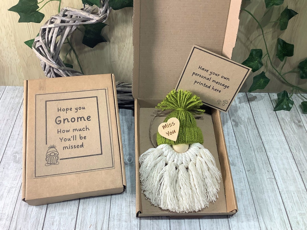 You'll Be Missed, Hope You Gnome, Gonk, Leaving Gift, New Job, Missing ...