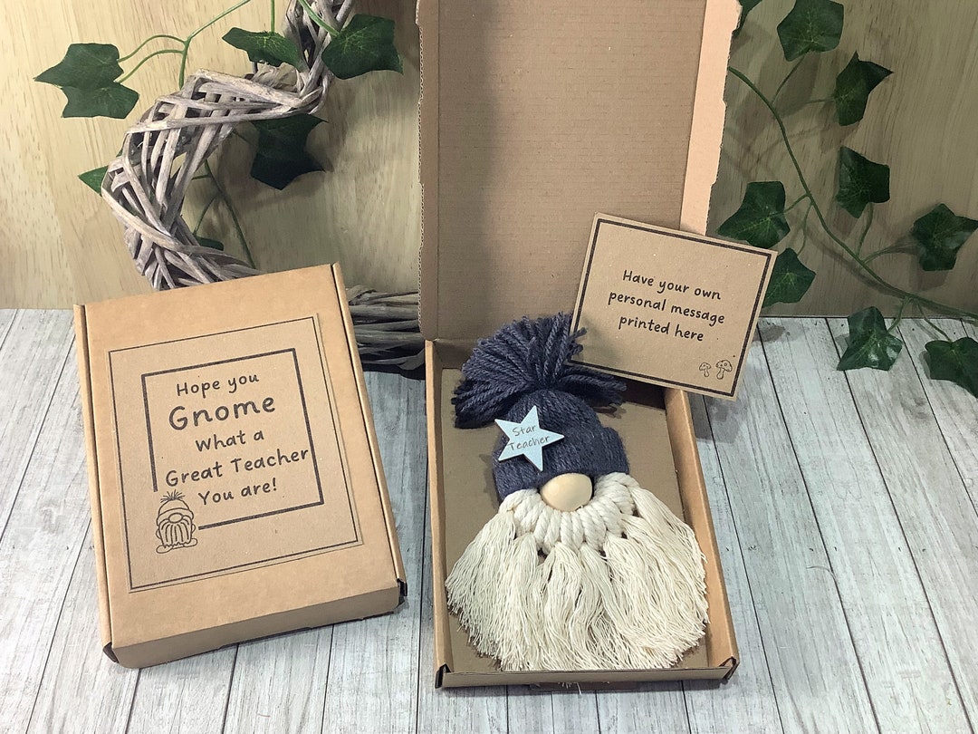 Teacher Gift, Hope You Gnome, Gonk, Gift for Teacher, Teaching ...